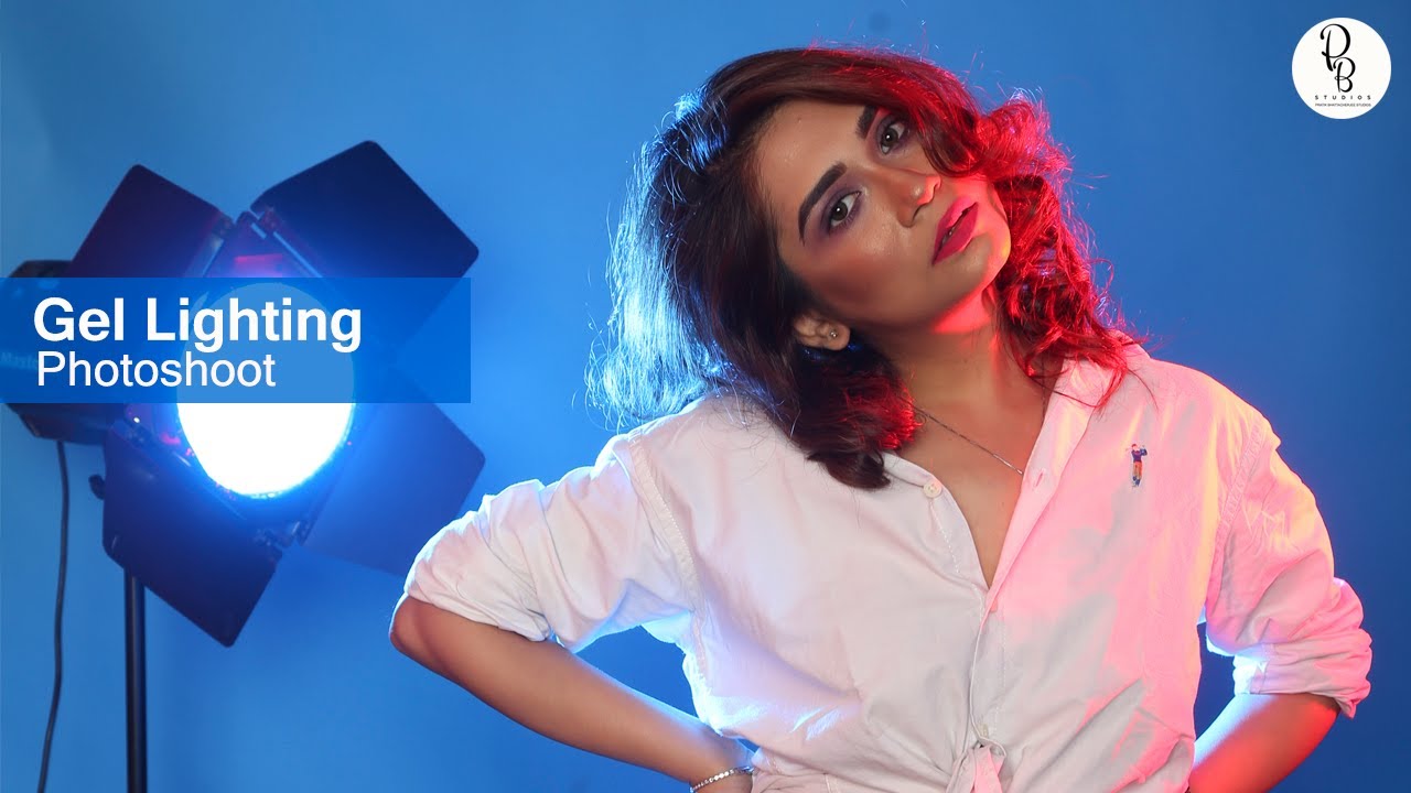 FASHION | SHOOT | GEL LIGHTS | KOLKATA | PB STUDIOS - YouTube