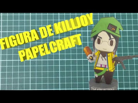 FIGURA DE KILLJOY PAPELCRAFT| VALORANT MANUALIDAD-KILLJOY PAPERCRAFT ...