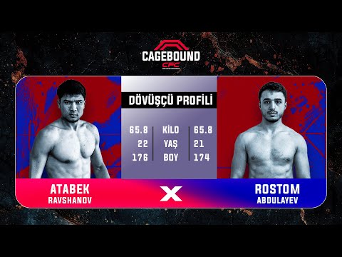 CAGEBOUND 1 | Rostem Abdullayev vs Atabek Ravşanov