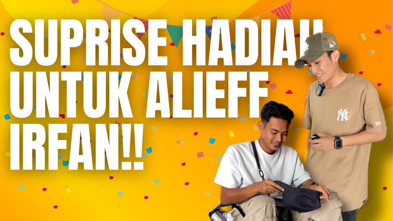 MADKHAN BELIKAN HADIAH UNTUK ALIEFF IRFAN??..ALIEFF SURUH BELIKAN ...