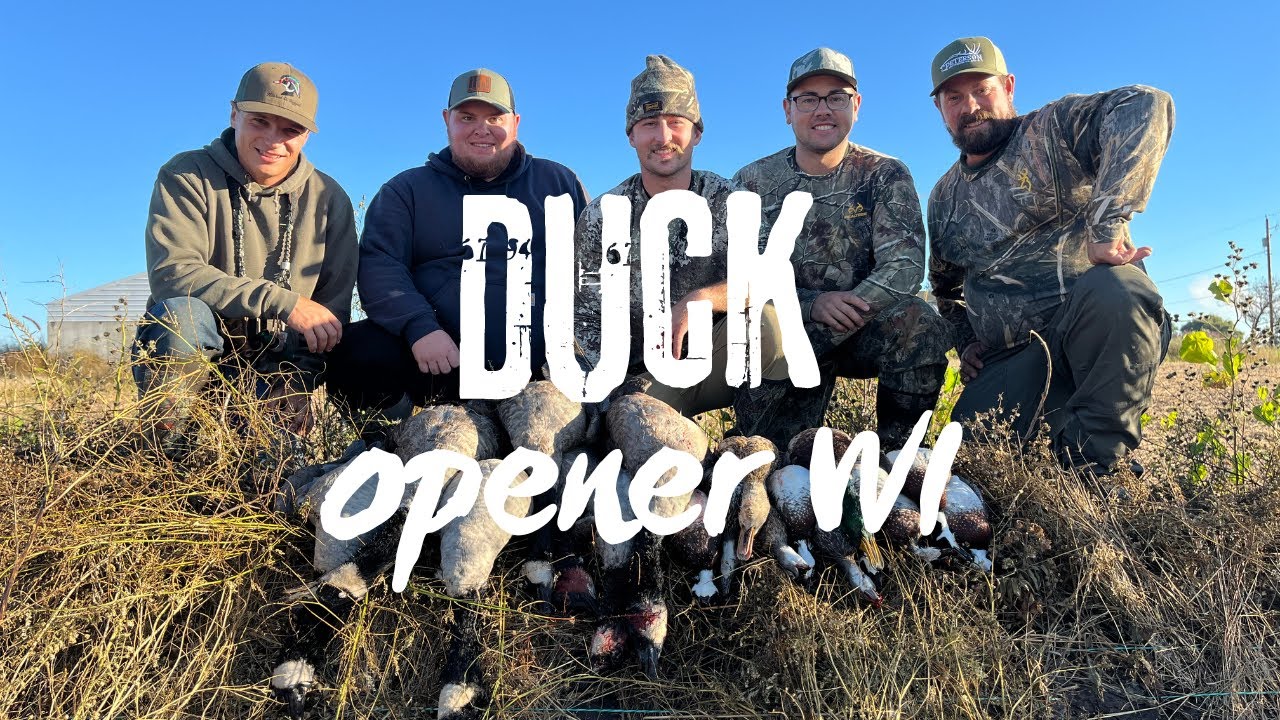 EPIC Wisconsin Duck Opener | Wood Ducks, Banded Mallard, and Geese ...