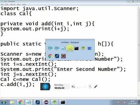 simple cal program 0 to hero - YouTube