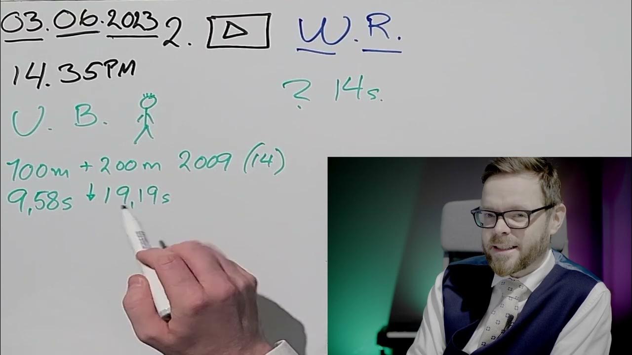 Learn English the best way. Beginner. My favorite track and field WRs. Comprehensible input ...