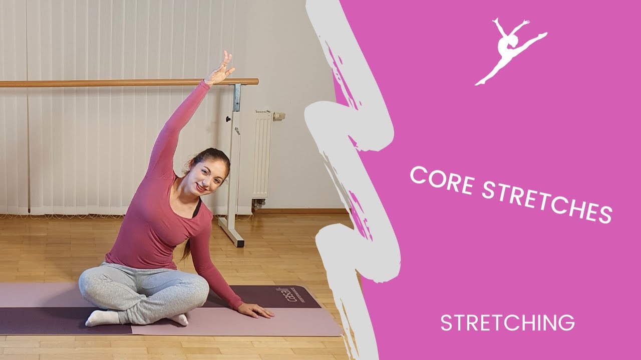10 min CORE STRETCHES - YouTube