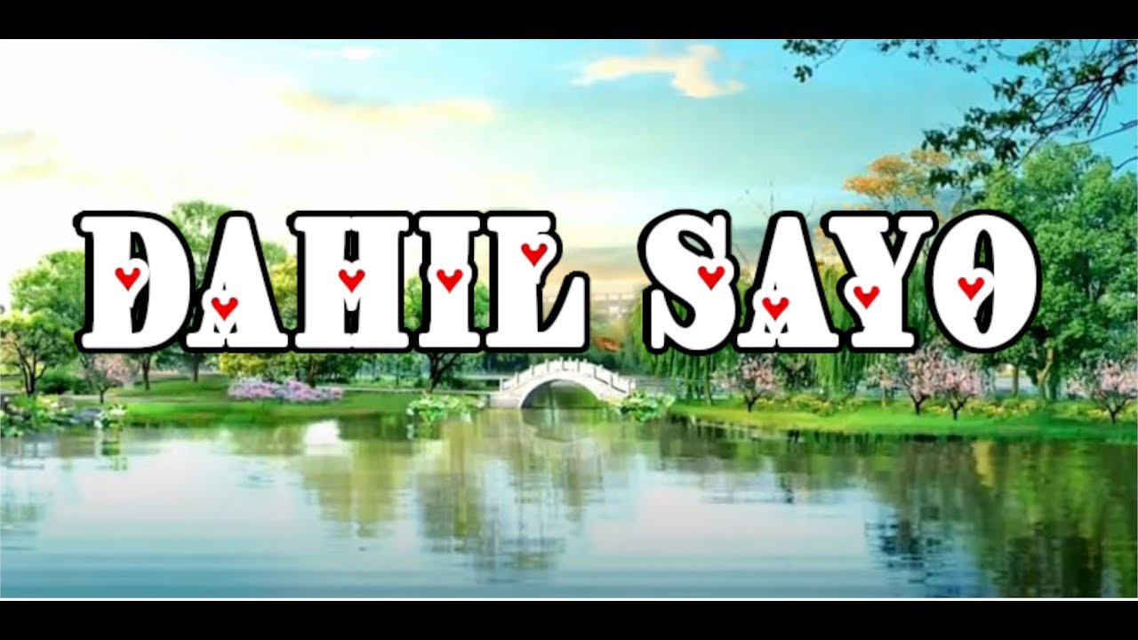 Dahil Sayo w/ Lyrics (Stuck on you tagalog version) - YouTube