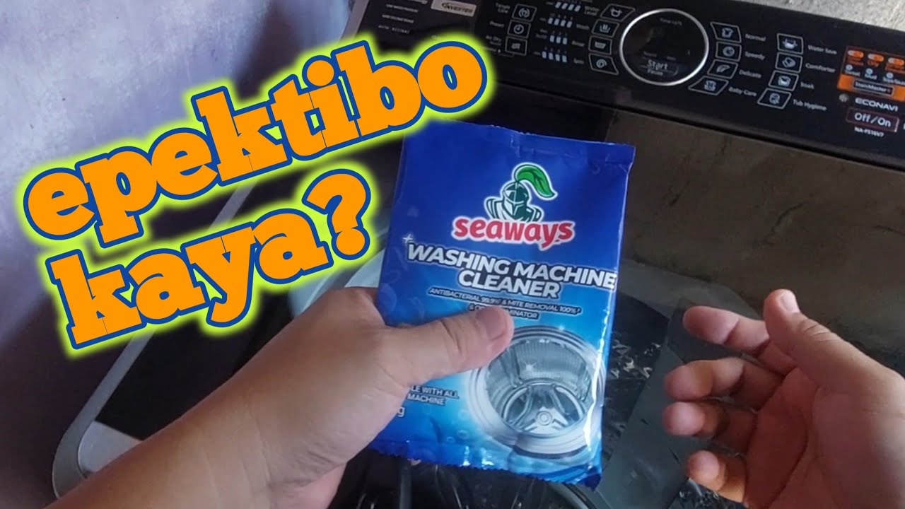 Seaways Washing machine cleaner! - YouTube