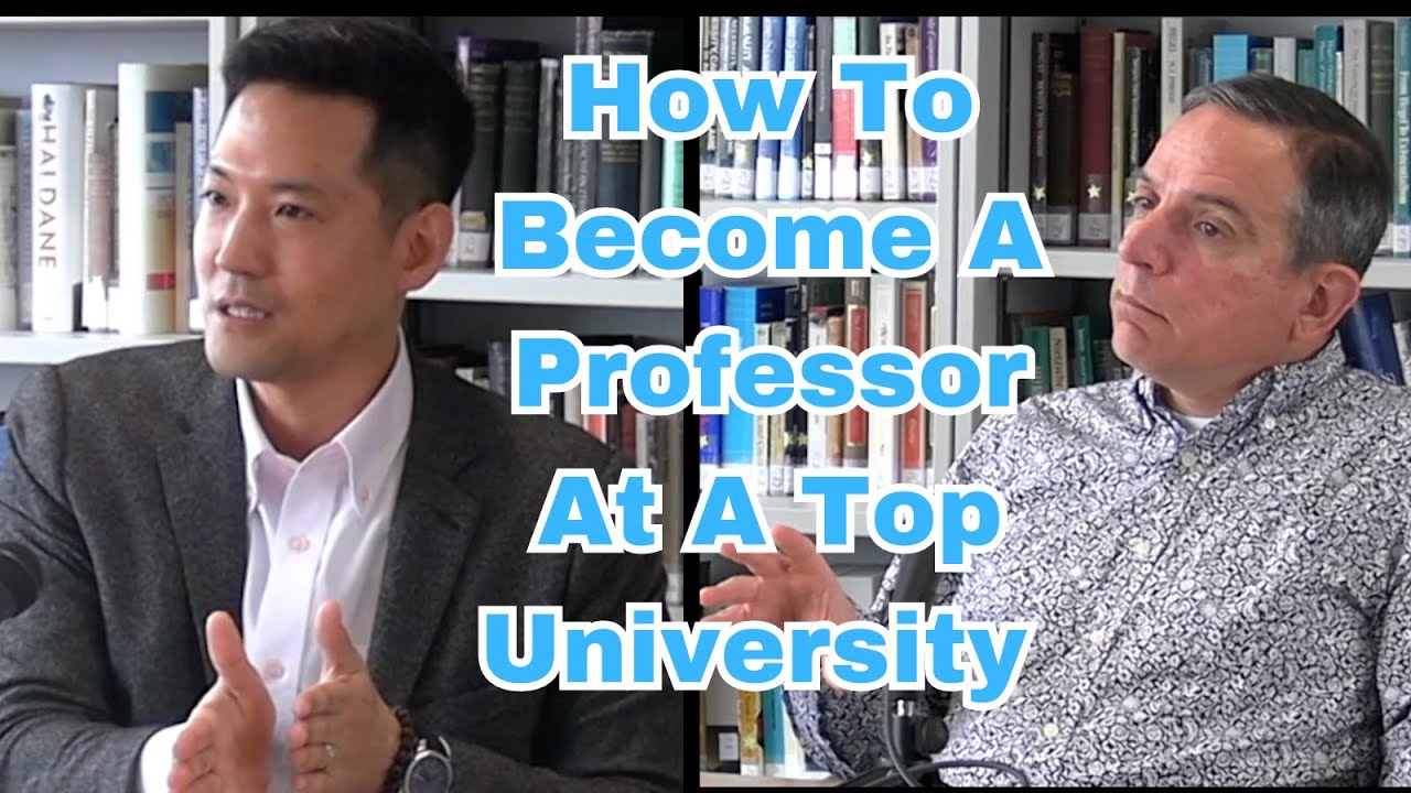 Here is INSIDER Advice on How to Become A Professor At A Top University ...
