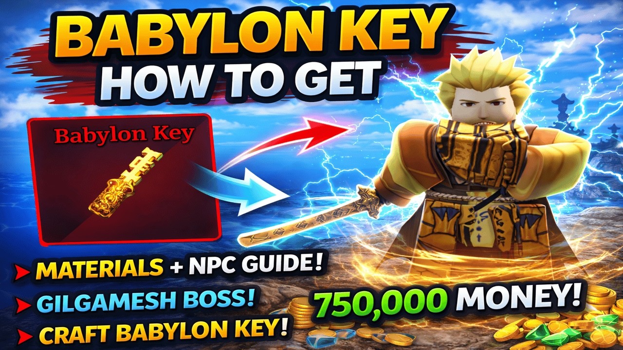 How to Get Babylon Key in Sailor Piece | Babylon Key Guide in Sailor ...