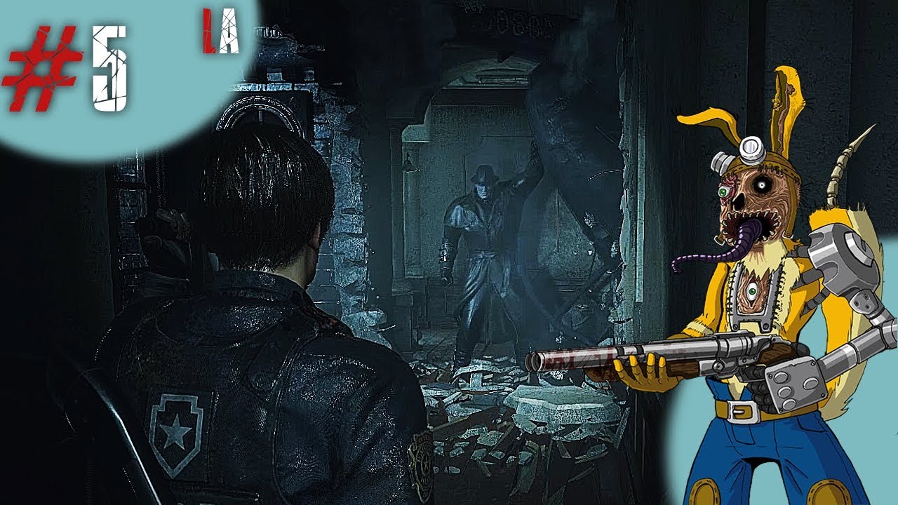 RESIDENT EVIL 2 Remake #5 Leon A | X gon' give it to ya' - YouTube