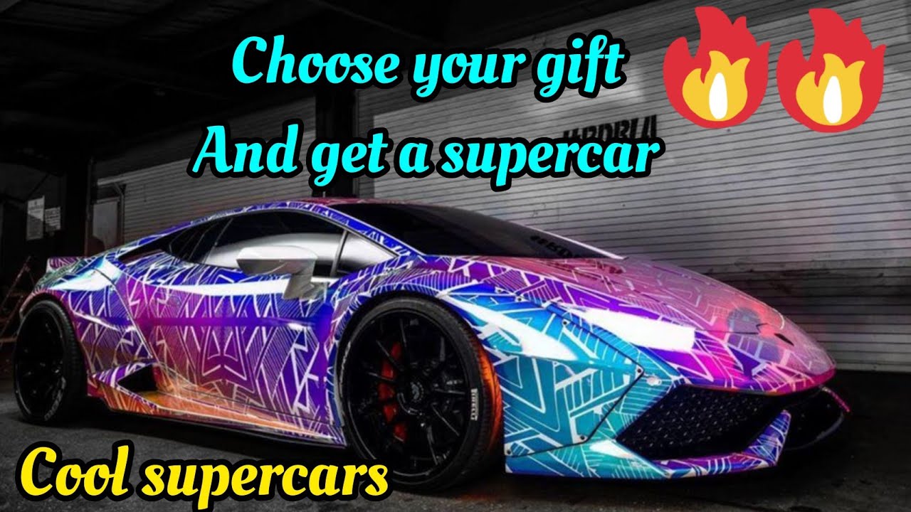 choose your gift and get a supercar|gift for boys|cool supercars|select ...