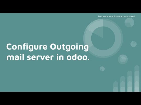 Configure outgoing mail server in odoo with gmail app password(Token). - YouTube