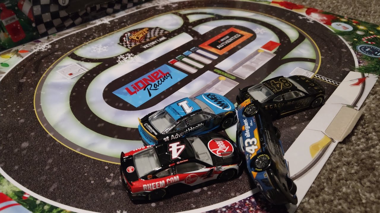 Nascar stop motion race! - YouTube