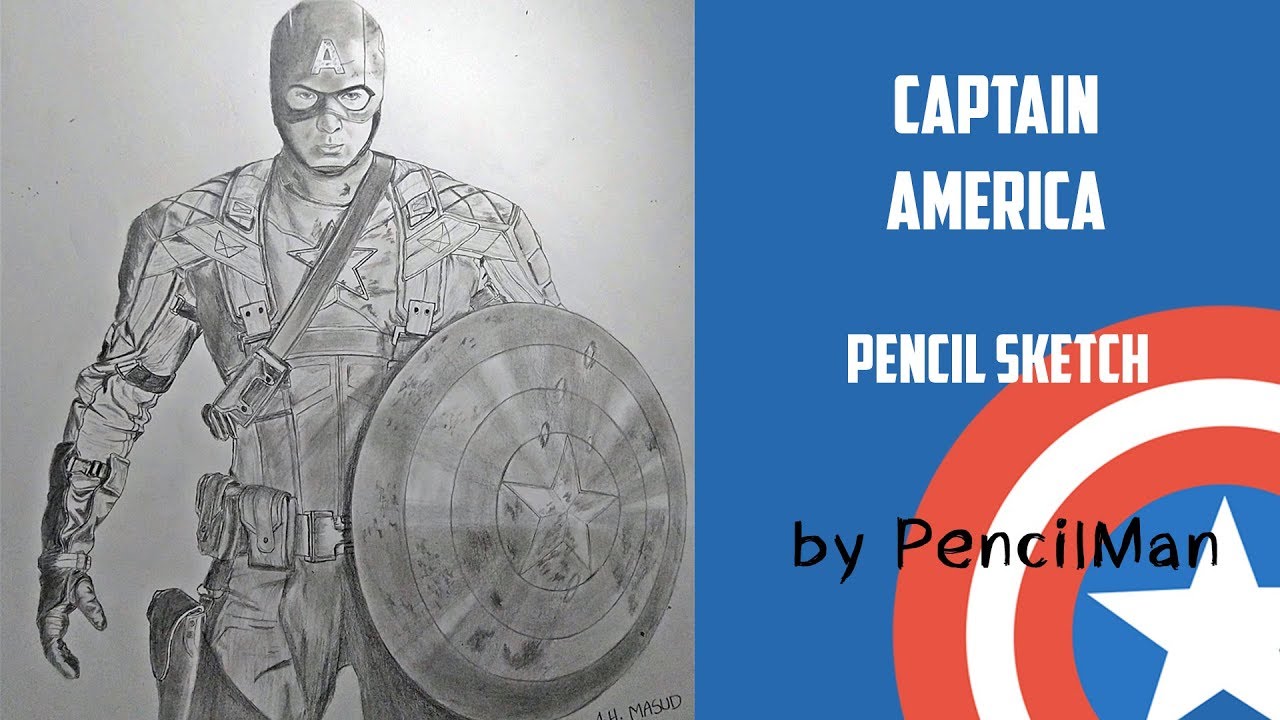 Drawing Captain America (From Captain America The First Avenger ...