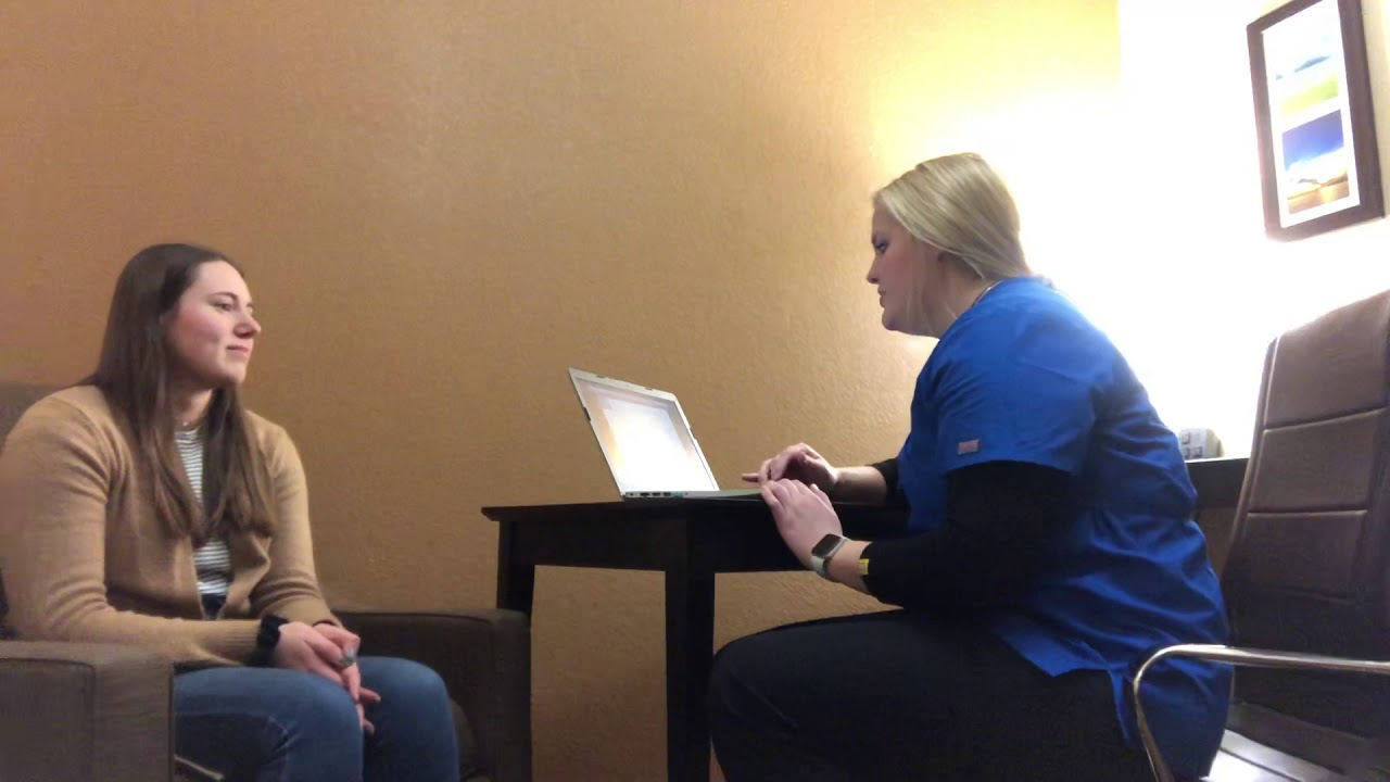 Health history interview - YouTube