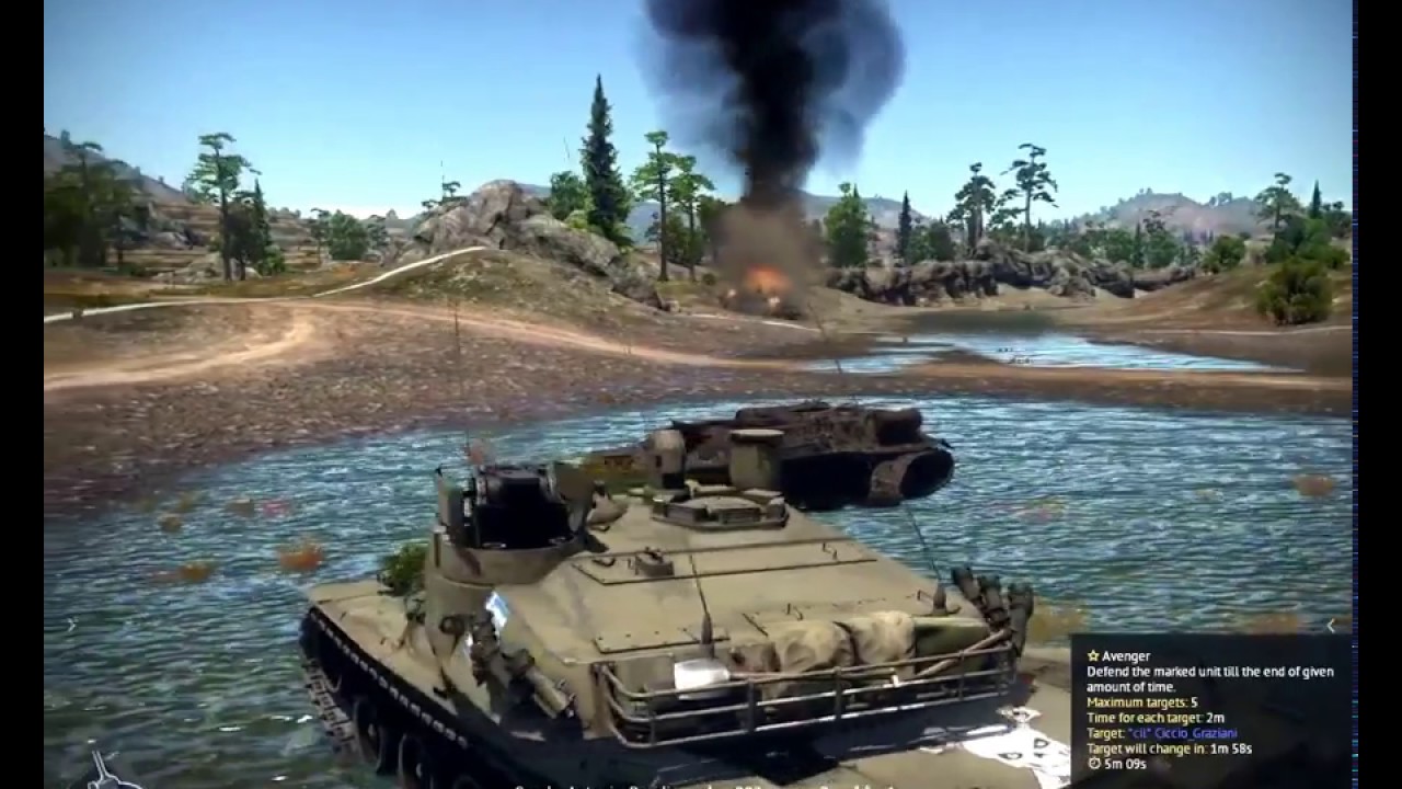 War Thunder Greek Tigers MBT first fight... - YouTube
