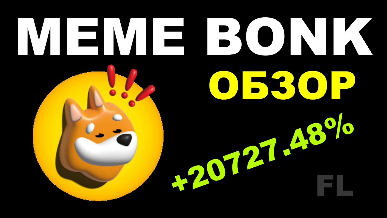 MEME TOKEN | BONK COIN - КРИПТОВАЛЮТА | ОБЗОР - YouTube