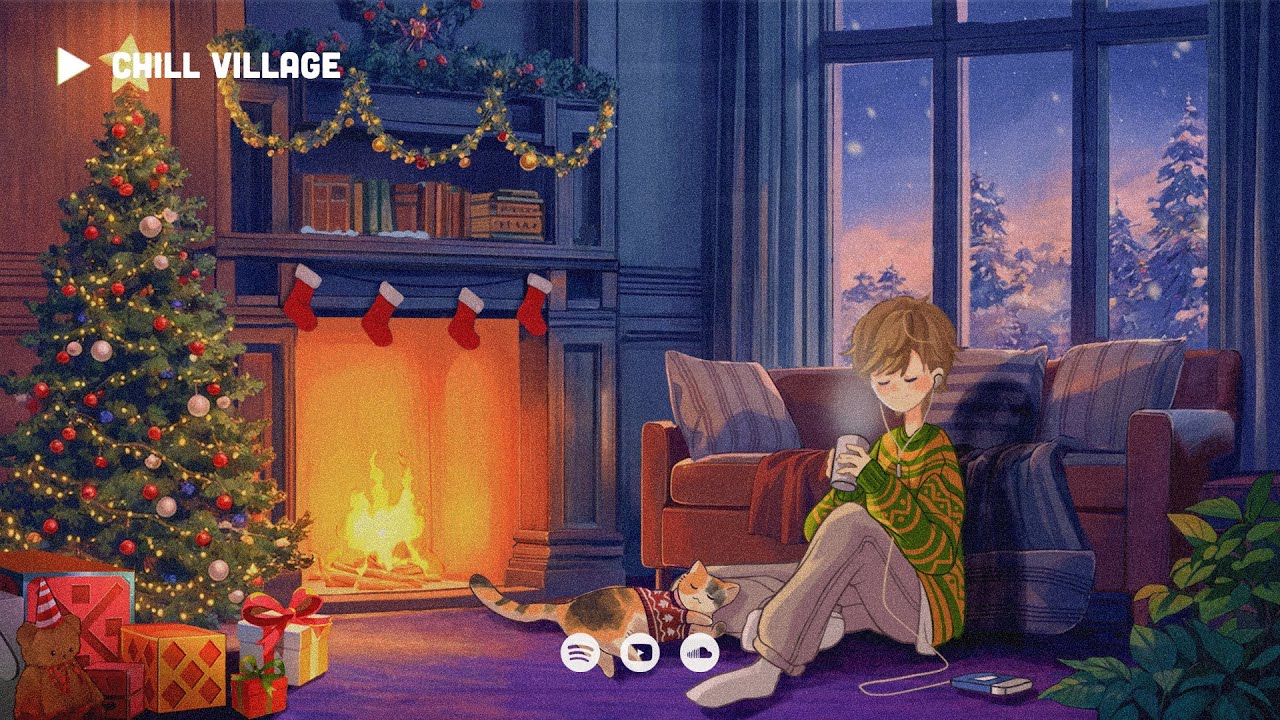 Lofi Christmas Playlist 🎄 ️ Deep Focus Study/Work Concentration [chill ...