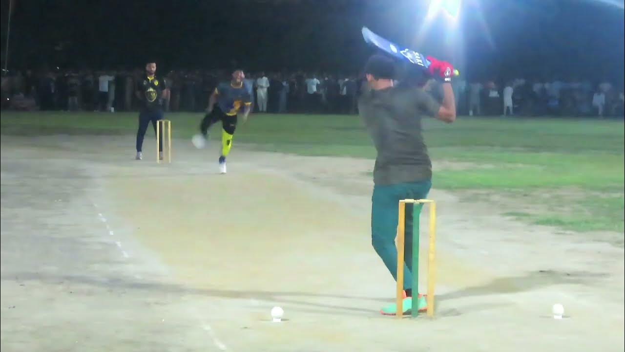 BIG MATCH 88 Runs Need 28 Balls Khurram Chakwal vs Khurram Rabada best match in tape ball - YouTube