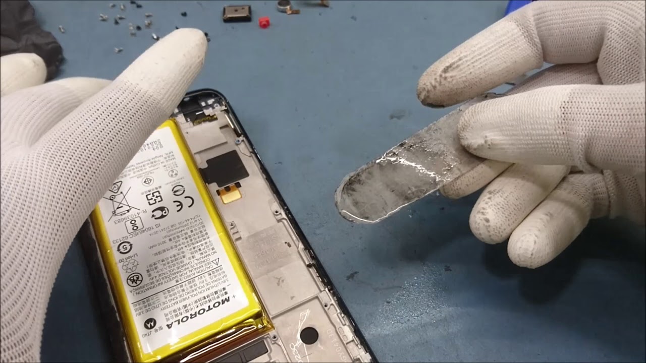 Moto G6 plus Display Replacement - YouTube