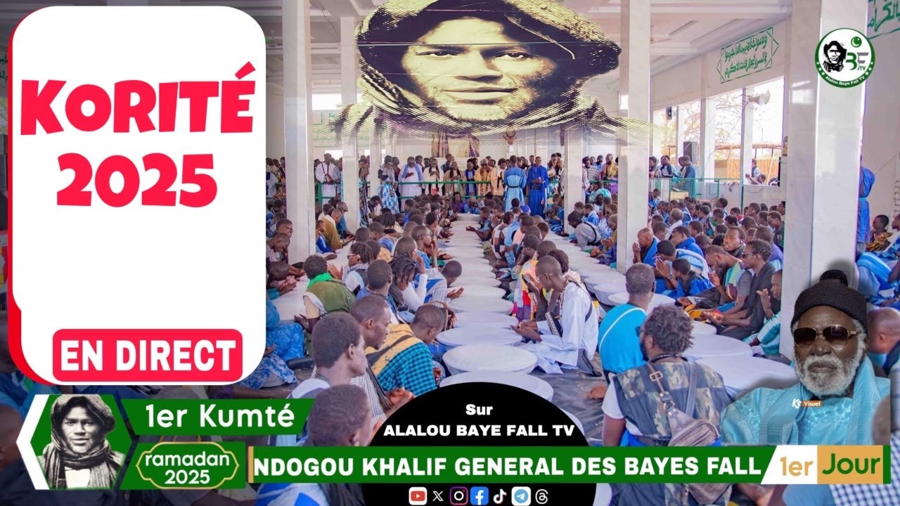 🛑EN DIRECT: KORITE 2025 CHEZ KHALIF GENERAL DES BAYE FALL - YouTube