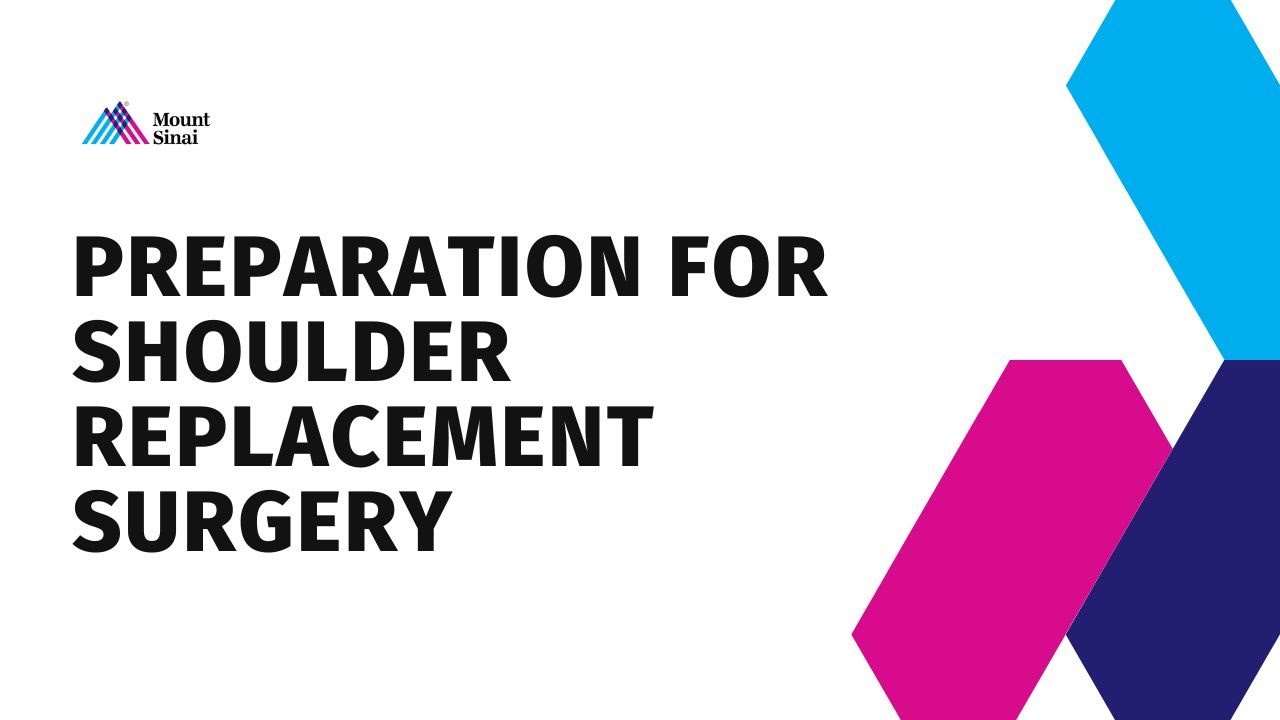 How to Prepare for Shoulder Replacement Surgery - YouTube