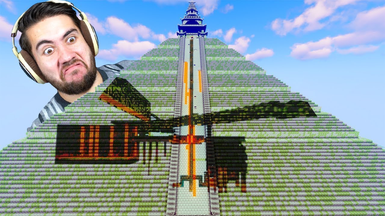 I Forced 150 Noobs To Run Through a Trapped Jungle Temple - YouTube