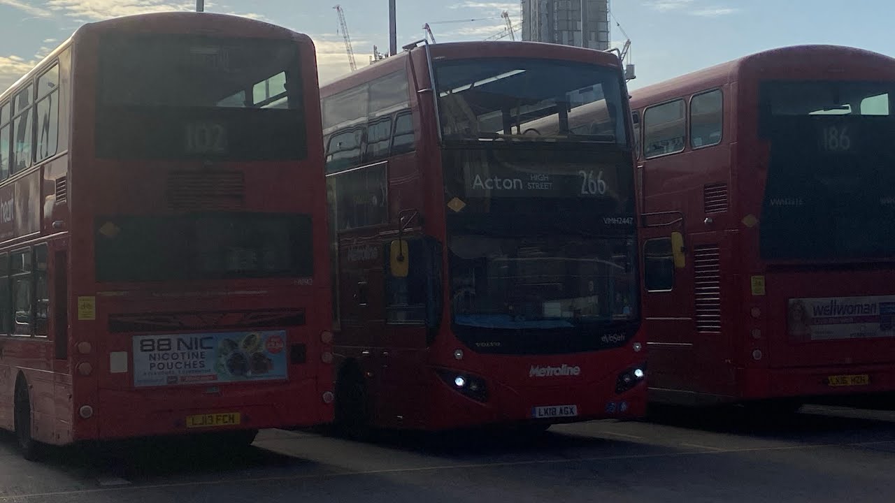 FULL ROUTE VISUAL: Route 266 Brent Cross - Acton High Street | VMH2447 ...