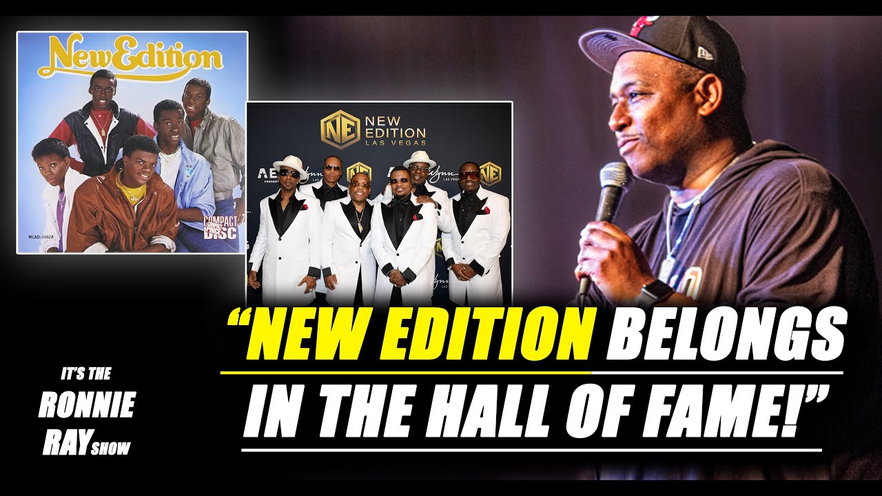 Ronnie Ray shows LOVE & RESPECT to New Edition | Ronnie Ray Show Clip ...