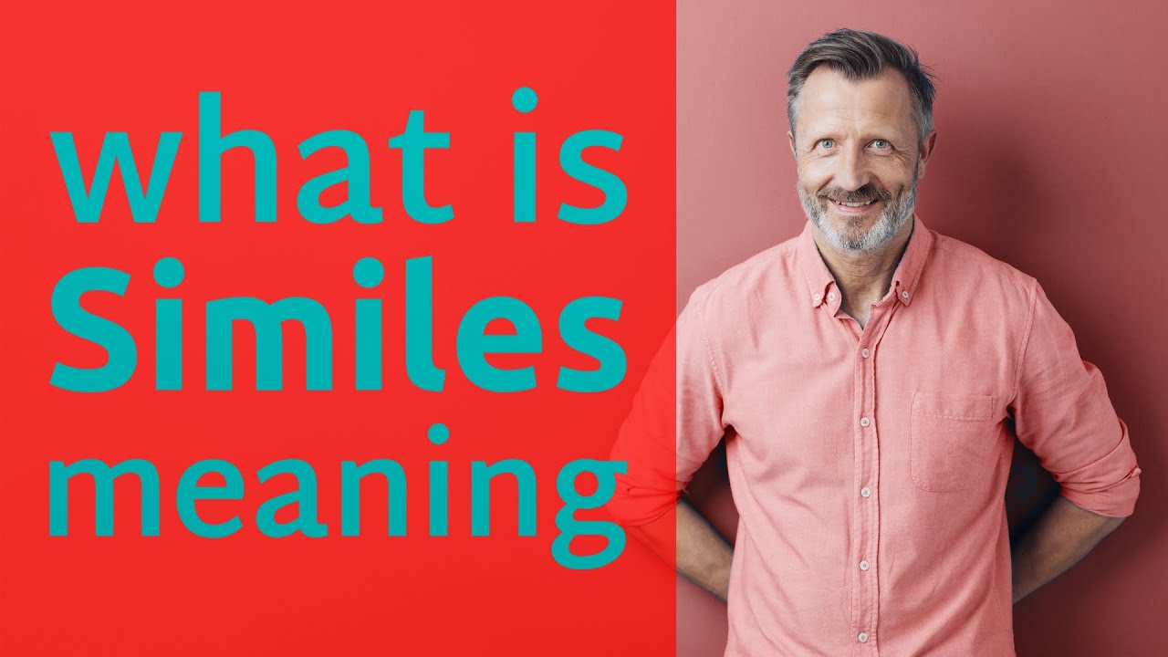 Similes | Meaning of similes 📖 📖 📖 📖 📖 - YouTube