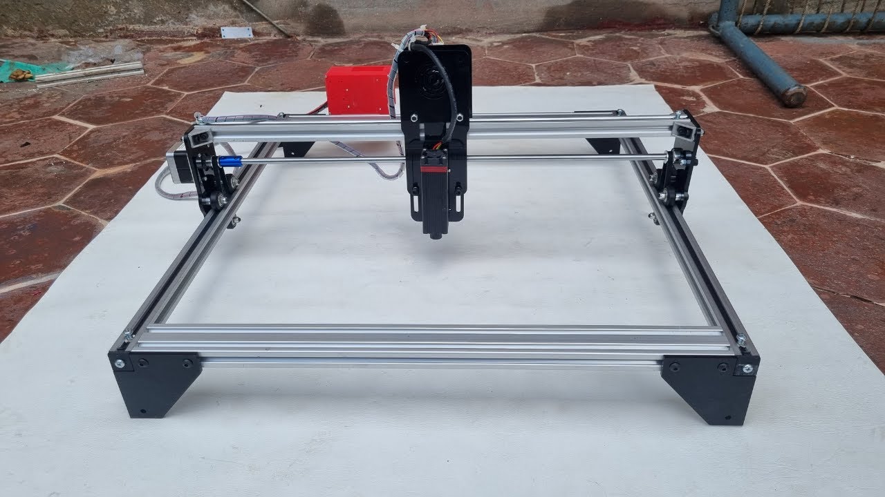 Atomstack A5 Homemade laser engraver - YouTube