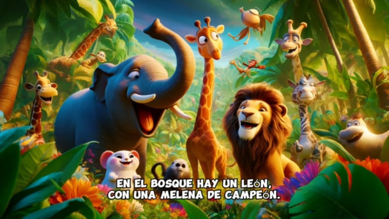 La Canción de los Animales ( Canción Infantil) - YouTube