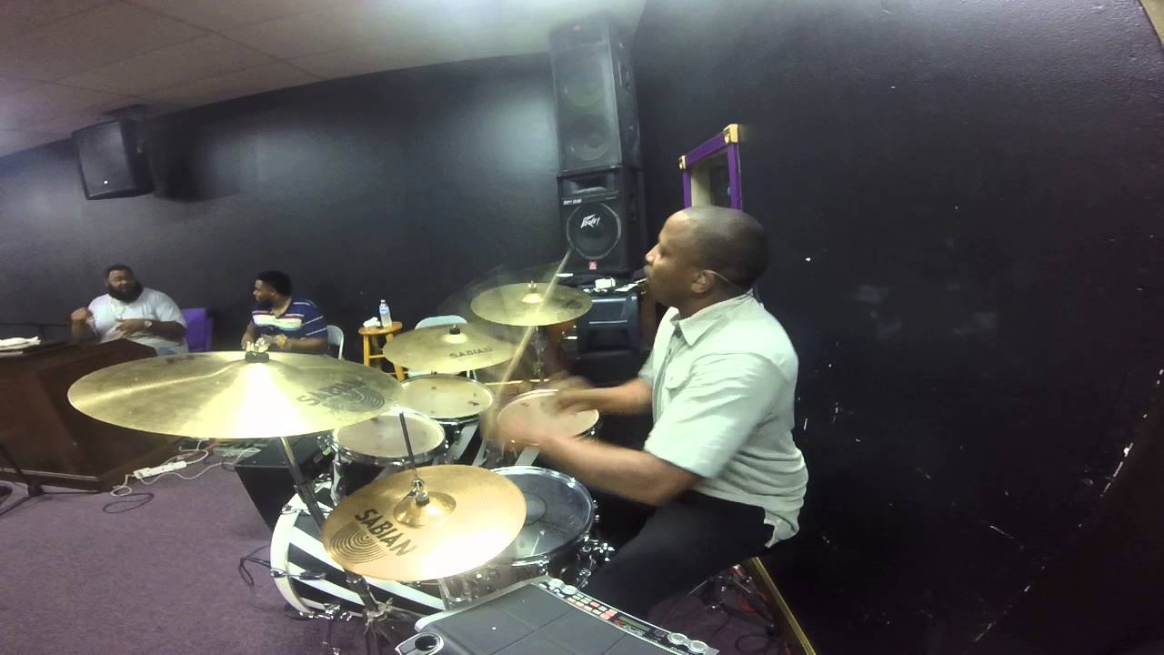 Drumcam playing drums after church.... Gopro (Thomas Reid) - YouTube