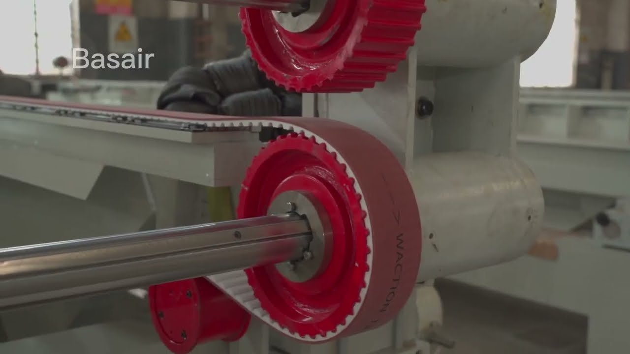 Production The Squaring Machine Line In China Basair Factory - YouTube