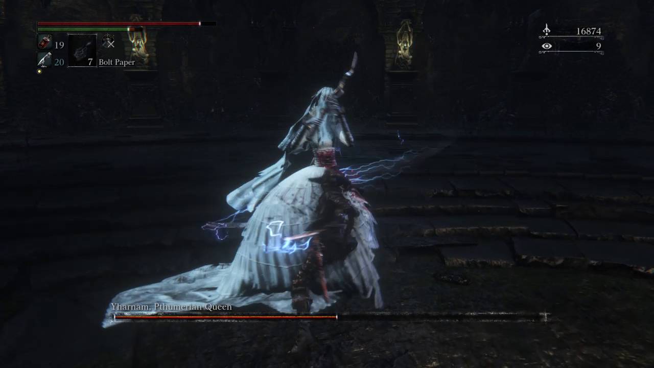 Bloodborne - Yharnam, Pthumerian Queen (Azazel) - YouTube