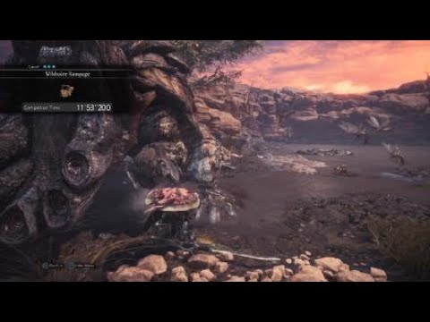 Monster Hunter World - Charge Blade Barroth Hunt (No commentary) - YouTube