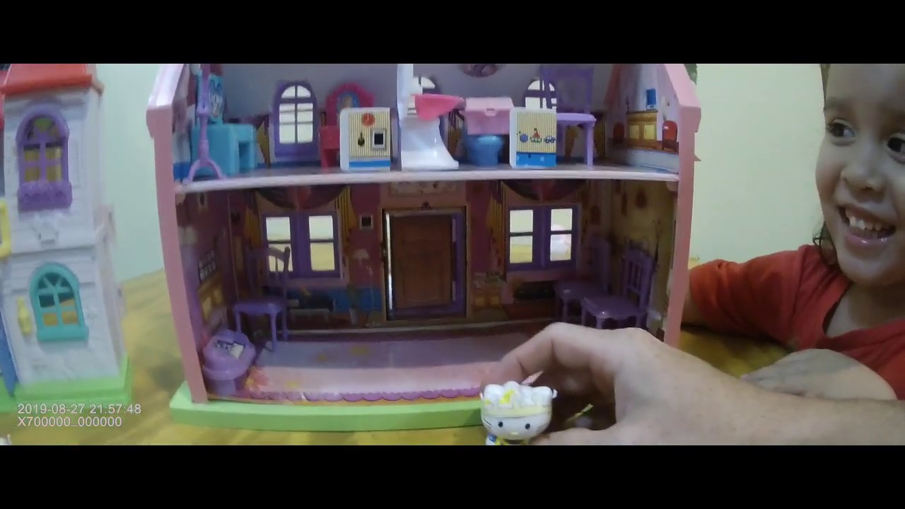 HELLO KITTY treasure chest PLAY PRETEND PLAY FATHER AND DAUGHTER - YouTube