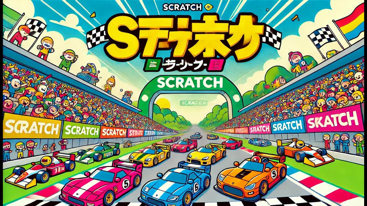 Scratch 小课堂: 一步步教孩子做出超酷赛道赛车动画 (Scratch Mini-Class: Craft a Cool Racing ...
