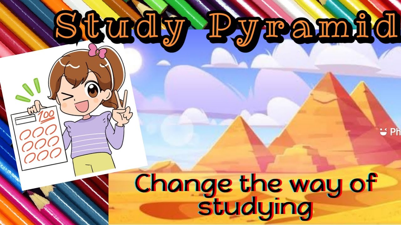 The study pyramid/To know the effective way of studying/Change the way ...
