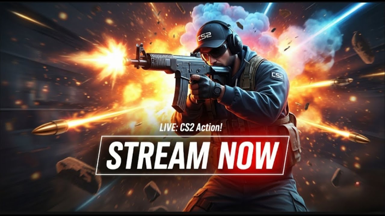 INSANE CS2 Gameplay Live | Clutch Moments & Crazy Flicks! - YouTube