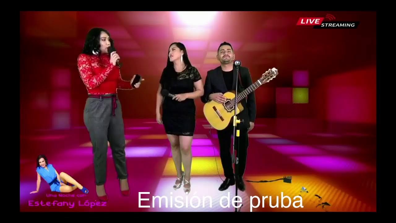 Estefany López pruebas de emision - YouTube