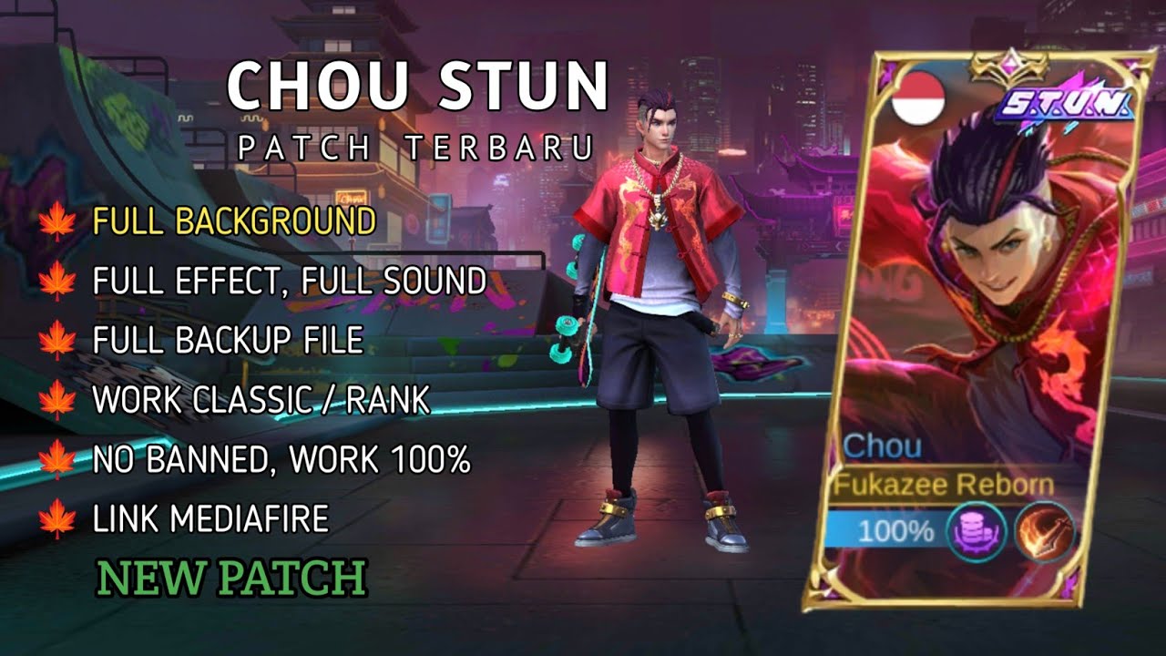 Script Chou STUN No Password | Patch Terbaru - YouTube