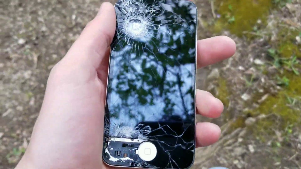 iPhone 4 Dropped Off 70 Foot Cliff - YouTube