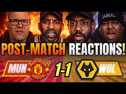 MAN UTD FANS POST-MATCH REACTIONS TO MAN UTD 1-1 WOLVES | PREMIER LEAGUE FAN REACTIONS
