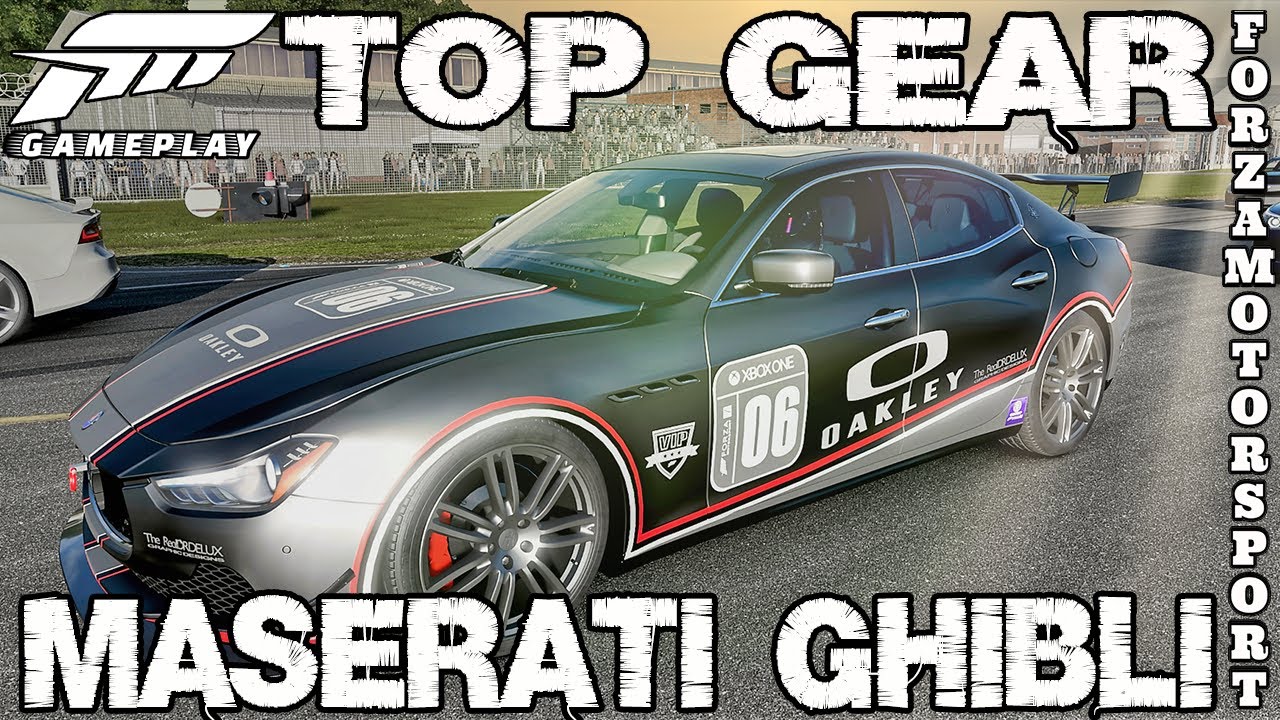 Forza Motorsport Maserati Ghibli Top Gear Onboard Hardcore Youtube