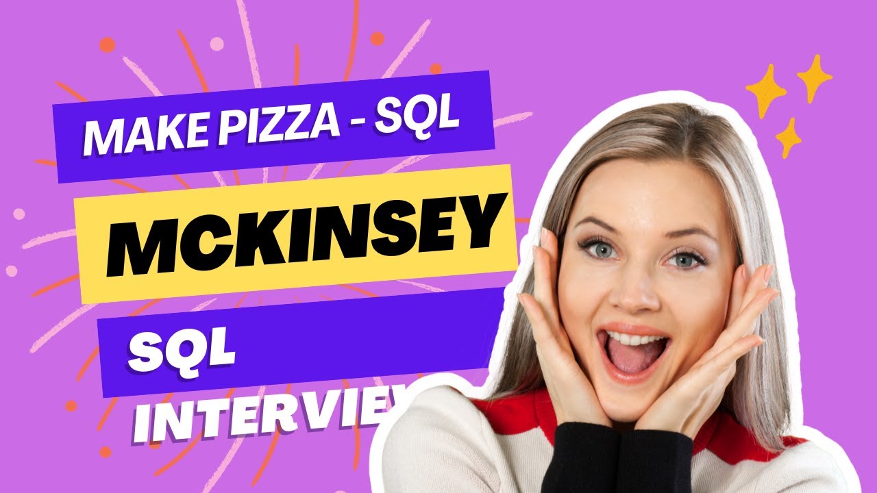 3-Topping Pizzas [McKinsey SQL Interview Question] - Data Lemur Hard question - YouTube