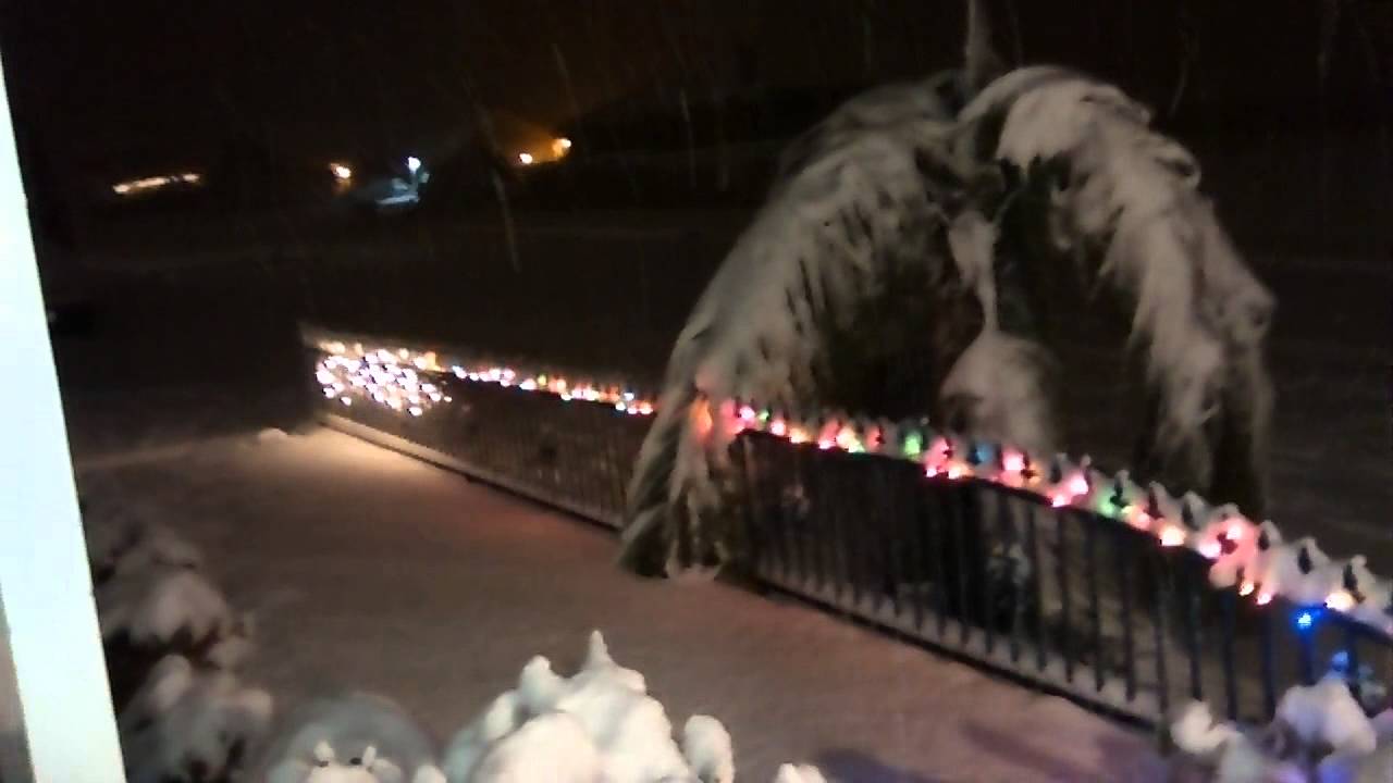 Snow in Wildomar, Southern California, Riverside C - YouTube
