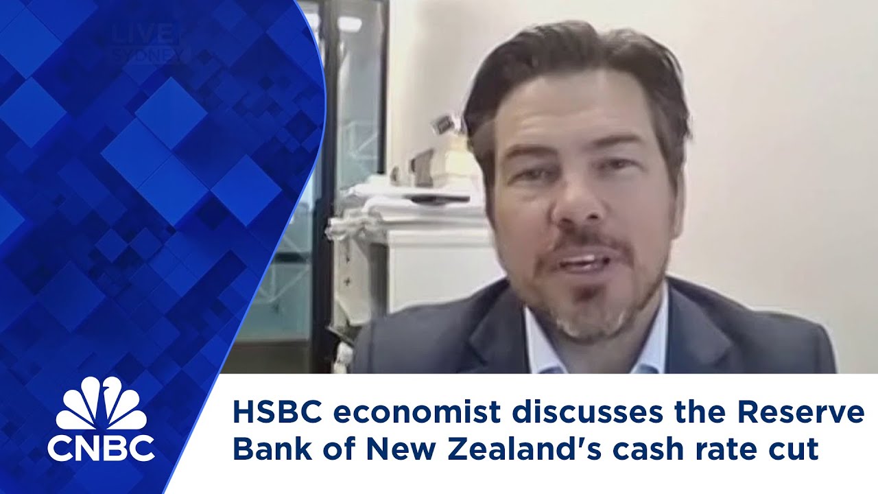 HSBC economist discusses the Reserve Bank of New Zealand's cash rate ...