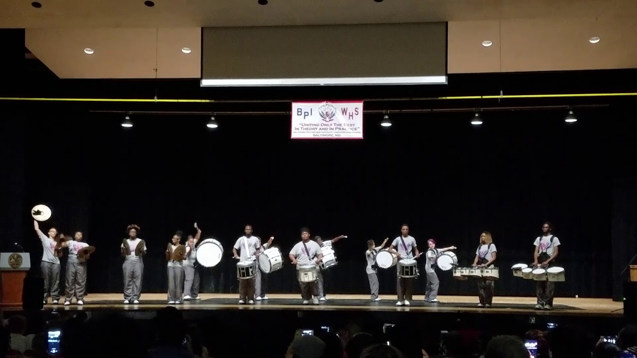 Poly Western Drumline (DSA) 2K18 - YouTube