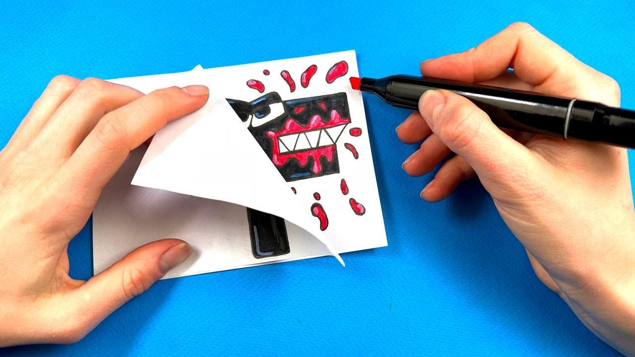 How To Draw Flipbook with Letter F 🎯 Drawing Alphabet Lore Animation 🎯 ...