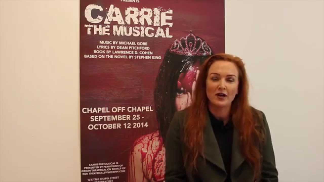 Meet The Cast - Chelsea Gibb - Carrie - The Musical Melbourne - YouTube